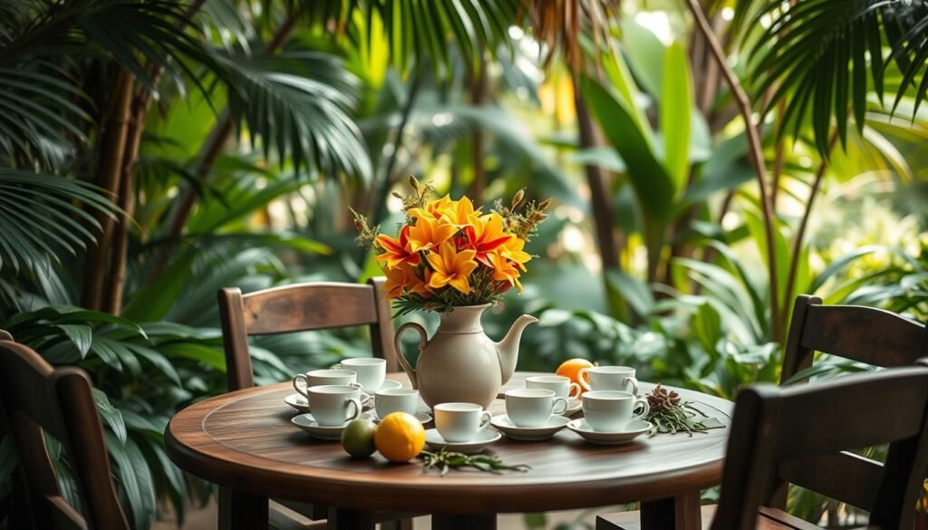 Tropical Tea Setups You'll Love for Your Home