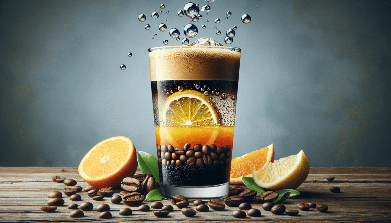 Coffee & Citrus Fizz – Must-Try Coffee Recipe You Can Make At Home